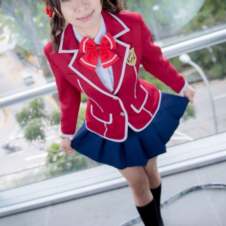 Guilty Crown School Uniform (Female) Yuzuriha Inori / Hare Menjou ...