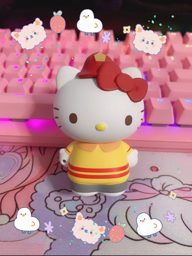 hello kitty pop mart firefighter career, Hobbies & Toys, Toys & Games ...