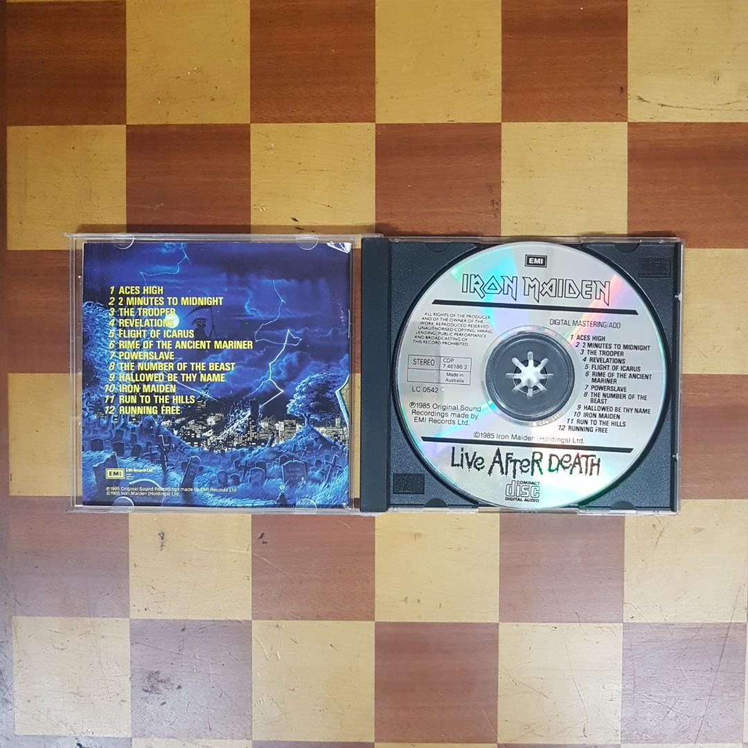IRON MAIDEN : Life After Death - CD, Hobbies & Toys, Music & Media, CDs ...