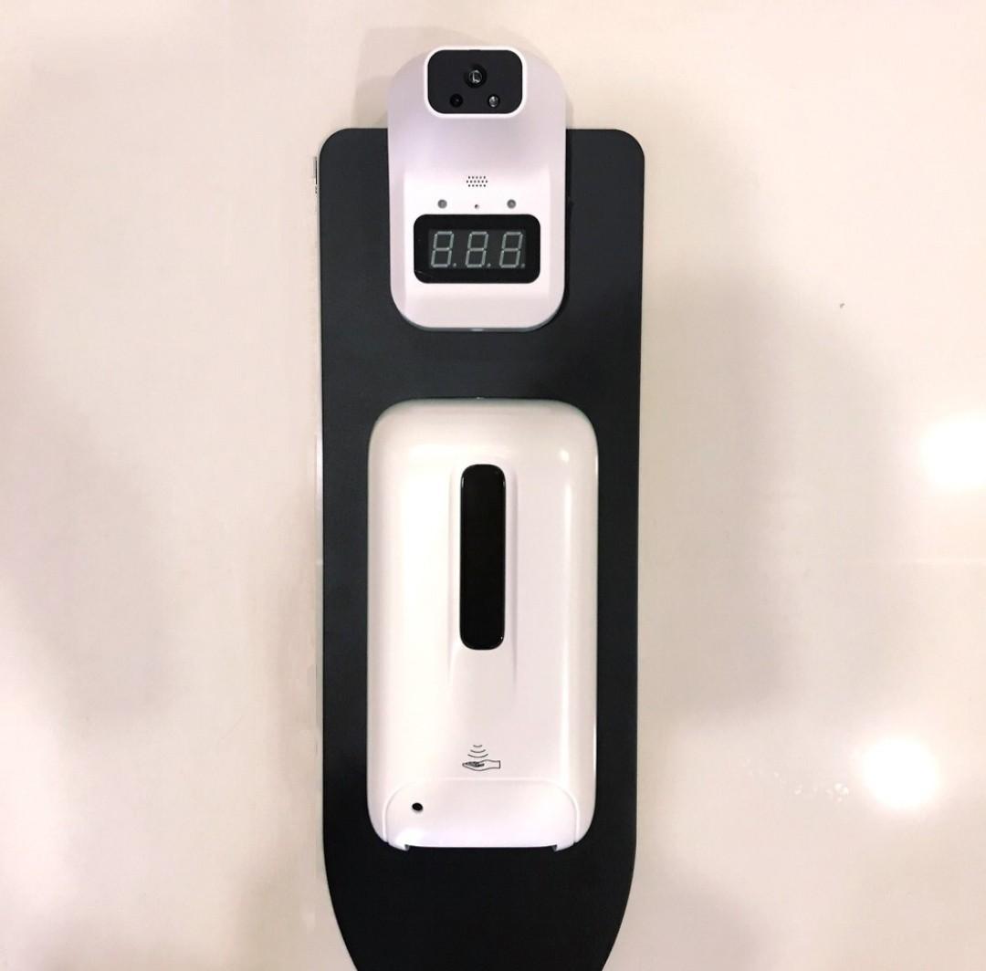K3 plus 2in1 Thermal scanner, automatic alcohol dispenser and aluminum ...