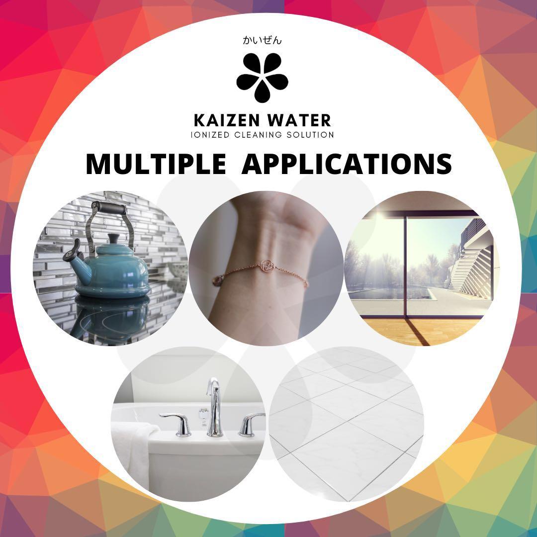 Kaizen Water- all around ionized alkaline cleaning solution, Beauty ...