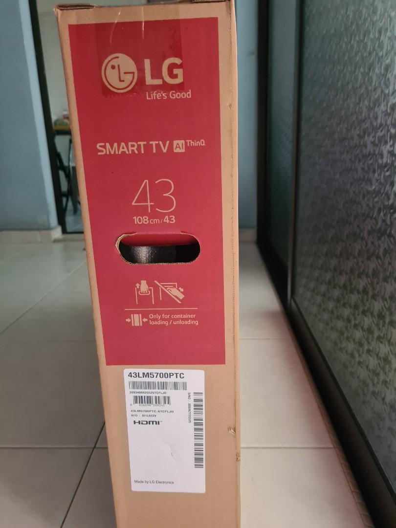 LG 43LM5700PTC 43-INCH FULL HD SMART TV, TV & Home Appliances, TV & Entertainment, TV on Carousell