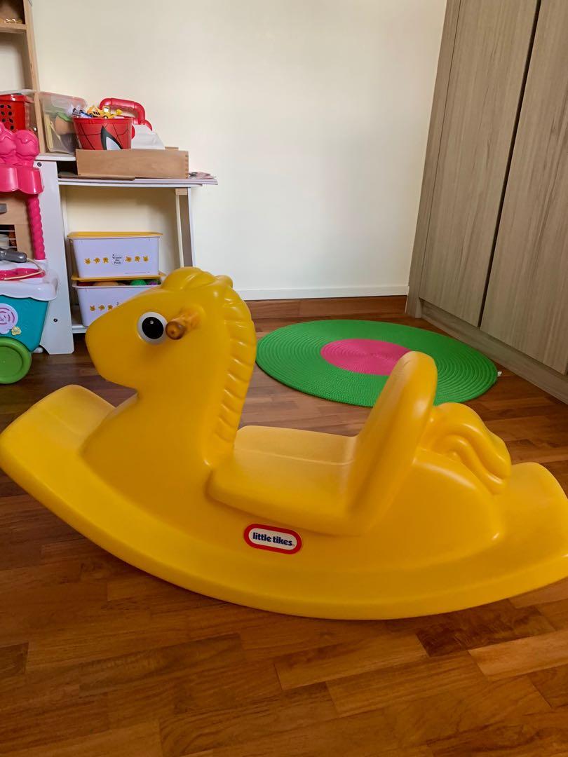 Little Tikes rocking horse, Babies & Kids, Baby Nursery & Kids ...