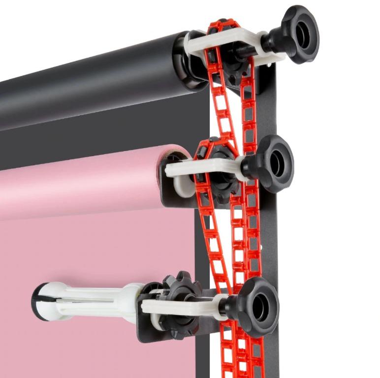 MANUAL BACKGROUND SYSTEM SET (3 ROLL), Photography, Photography ...