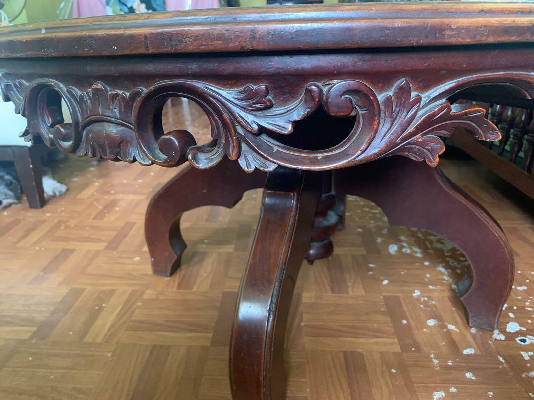 Narra Center table, Furniture & Home Living, Furniture, Tables & Sets ...
