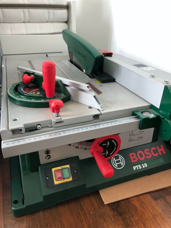 NEW Bosch Saw table, Furniture & Home Living, Home Improvement ...