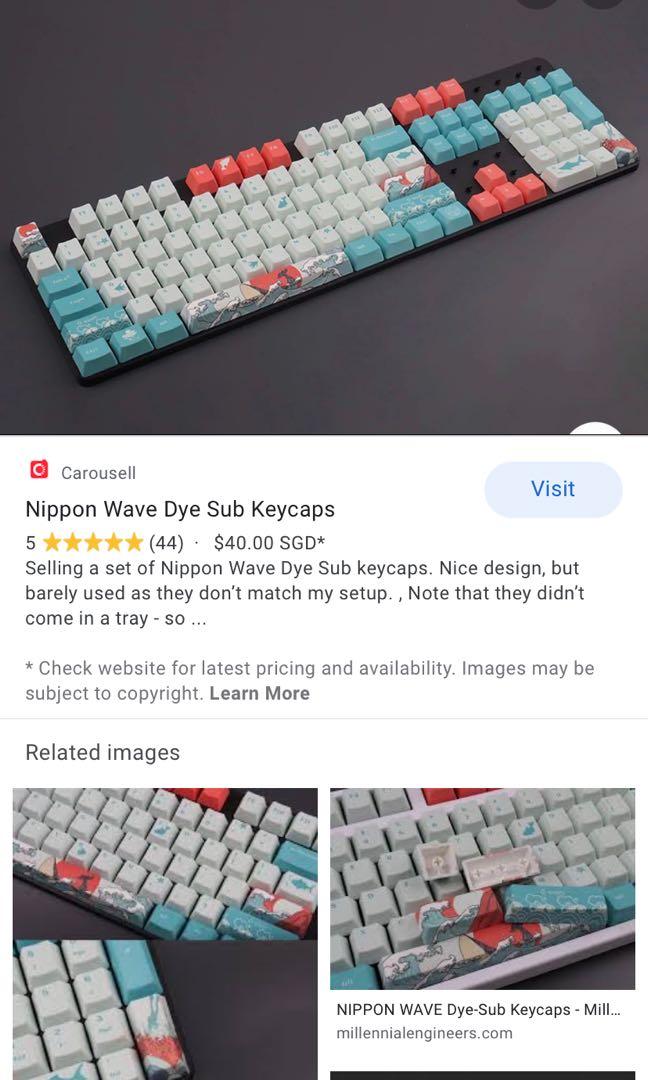 nippon wave keycaps, Computers & Tech, Parts & Accessories, Computer ...