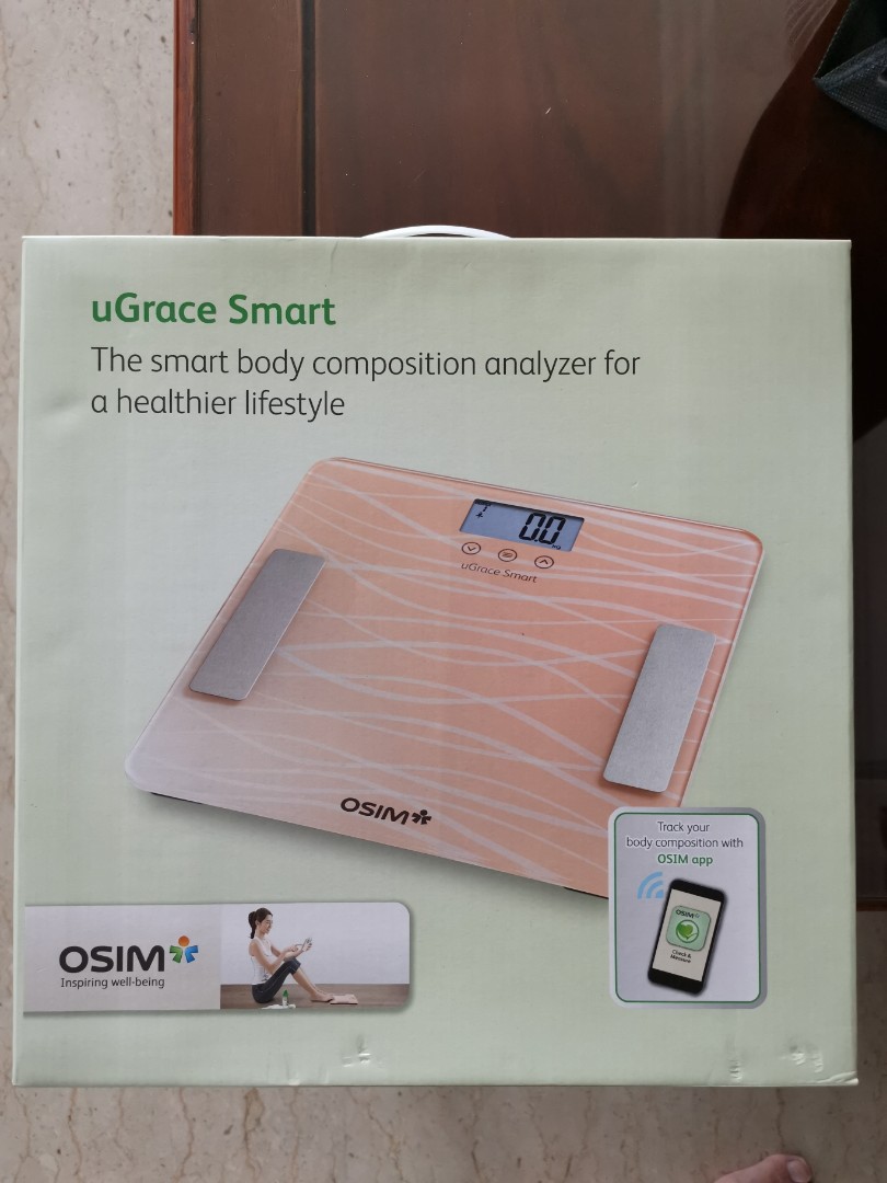 Osim uGrace digital weighing scale, Health & Nutrition, Health Monitors ...