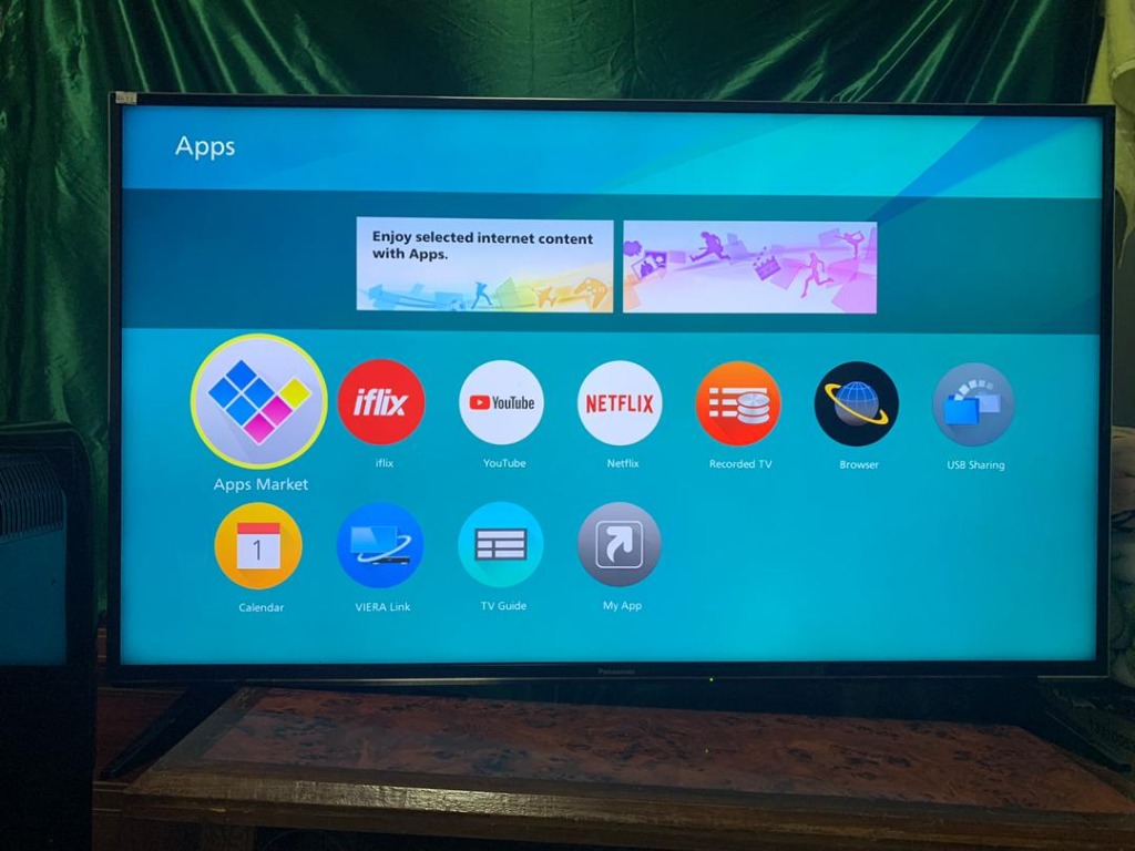 PANASONIC 55 inch SMART ANDROID 4K UHD led tv, TV & Home Appliances, TV ...