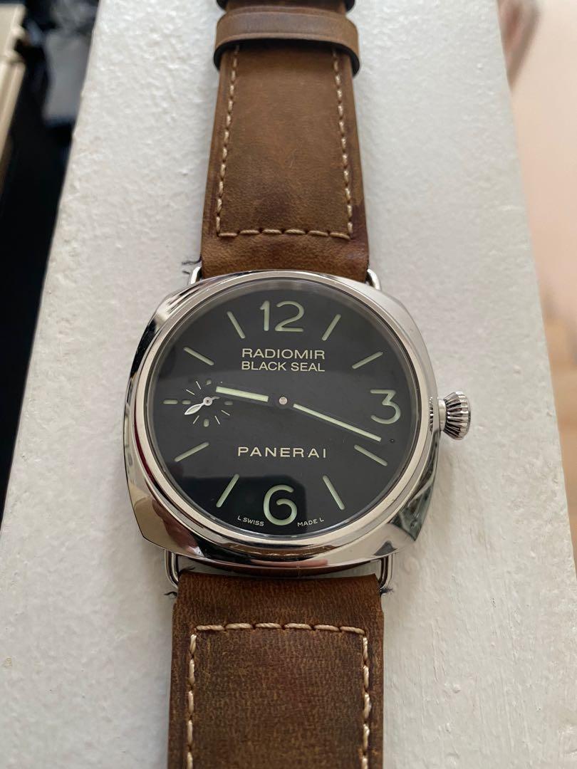 Panerai Radiomir Black Seal PAM 183 (Mint), Luxury, Watches on Carousell