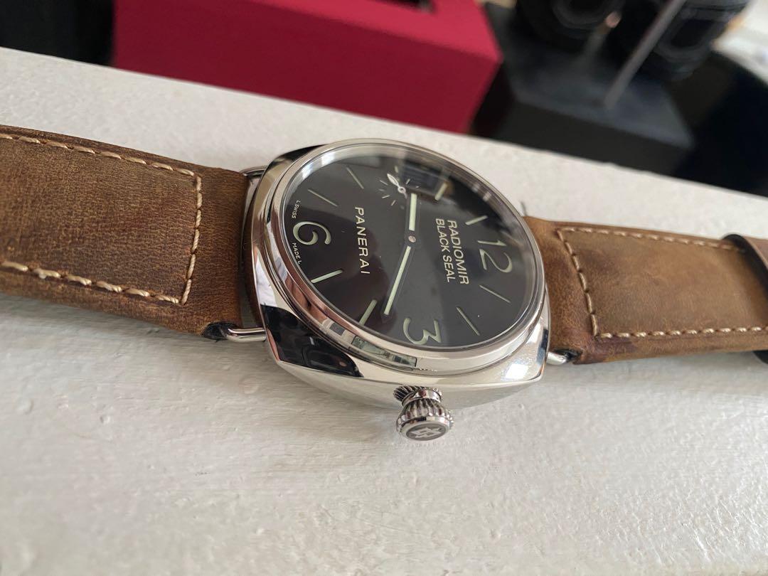 Panerai Radiomir Black Seal PAM 183 (Mint), Luxury, Watches on Carousell