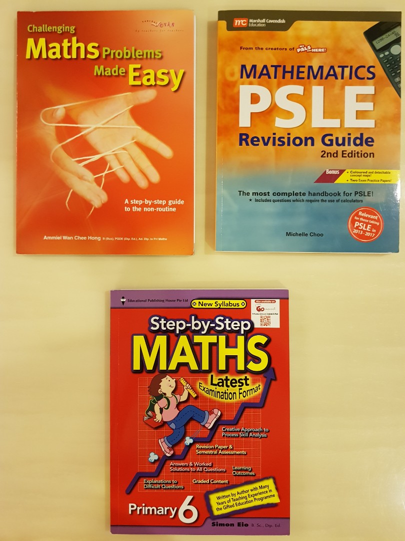 PSLE Math Assessment & Guide Books, Hobbies & Toys, Books & Magazines ...