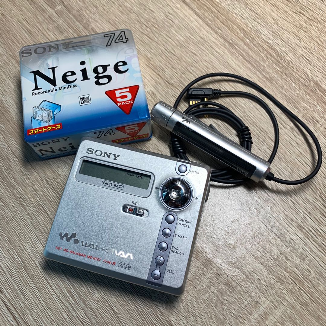 Sony Mini Disc Player MZ-N707, Electronics, Others on Carousell