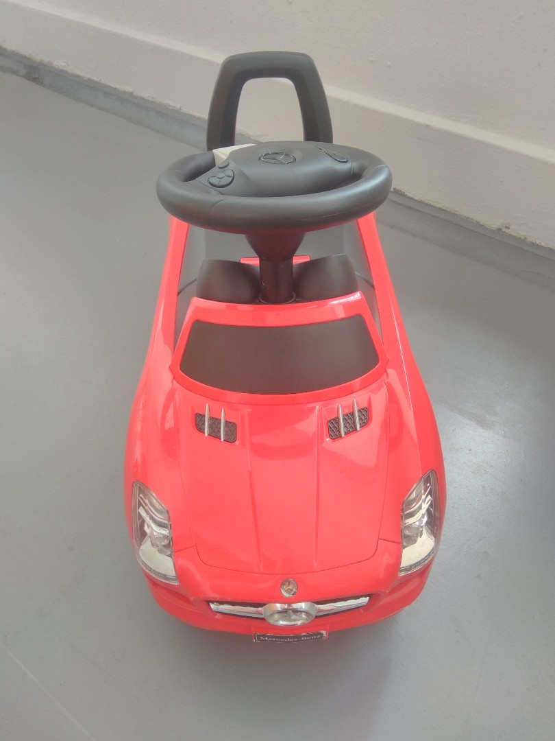 Best Ride On Cars Mercedes Benz Push Car, Red, Babies & Kids, Infant ...