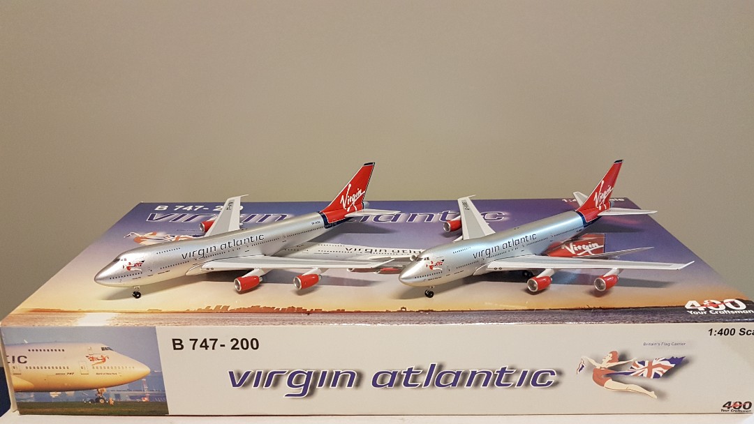 Virgin Atlantic B742 set, Toys & Games, Others on Carousell
