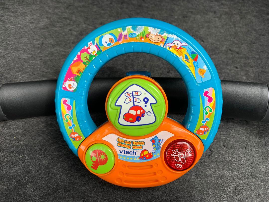 VTech Spin and Explore Steering Wheel, Hobbies & Toys, Toys & Games on ...
