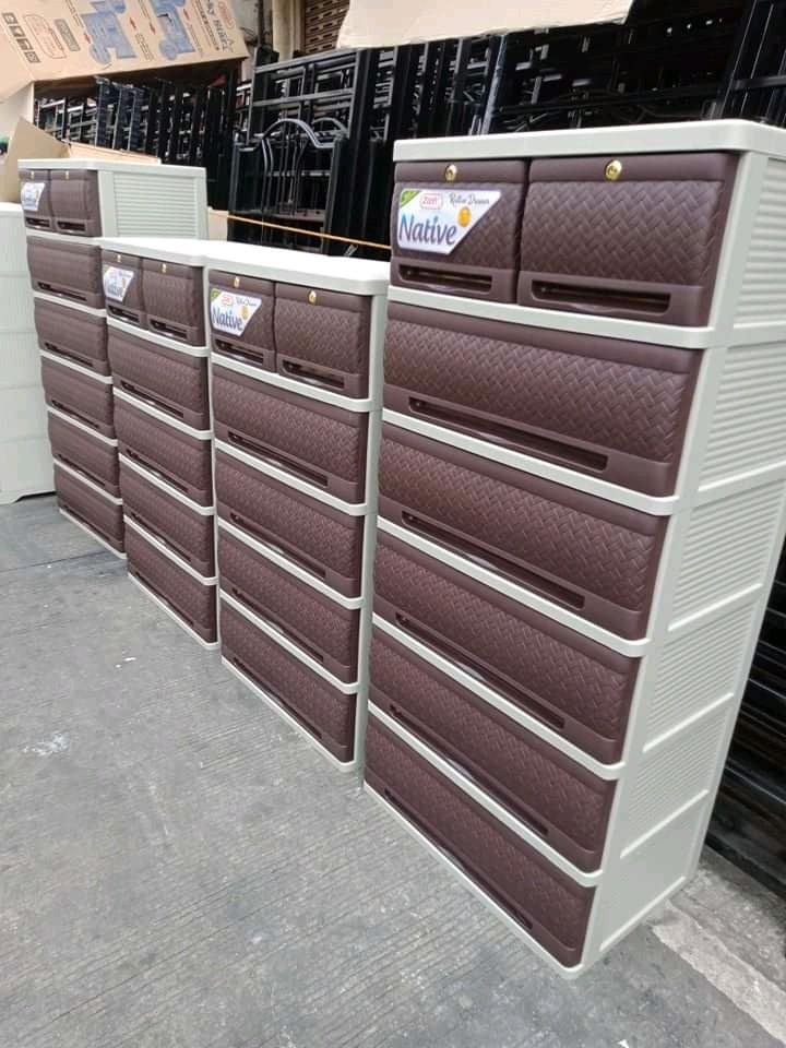 ZOOEY NATIVE RATTAN PLASTIC DRAWER, Furniture & Home Living, Furniture, Shelves, Cabinets ...