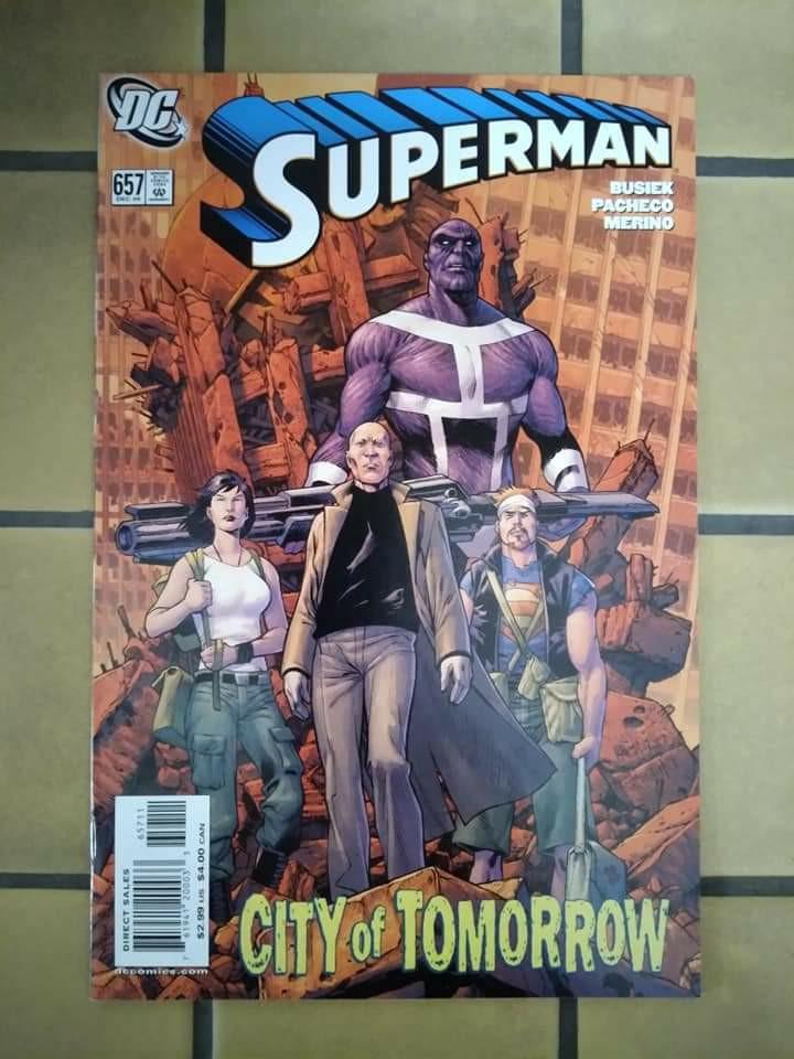 1st app Khyber ( Superman #657 ) Carlos Pacheco - Cover Art ( DC Comic ...