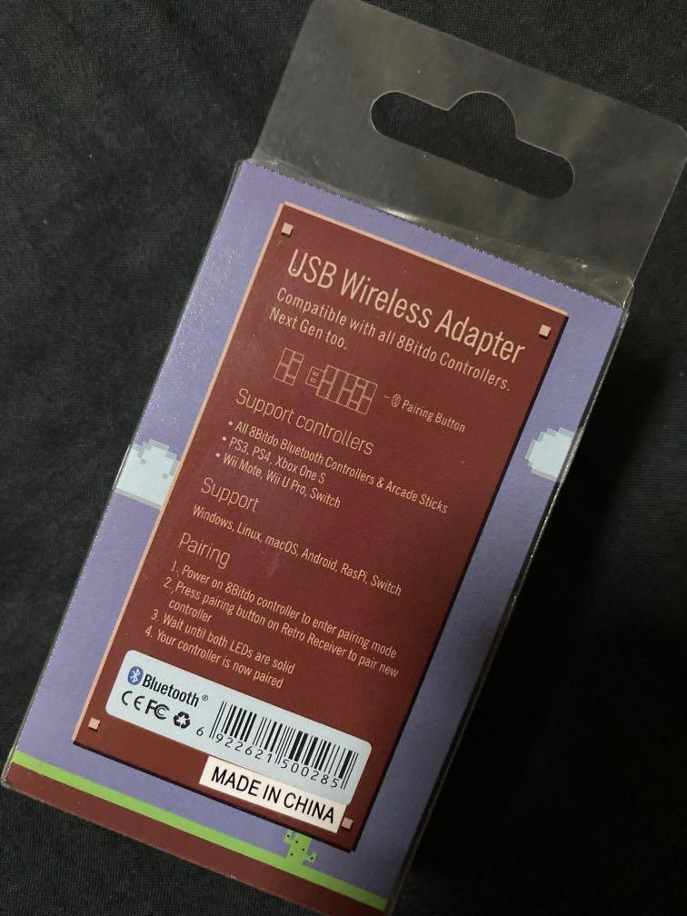 8Bitdo Wireless adapter for 3rd party controller, Toys & Games, Video ...
