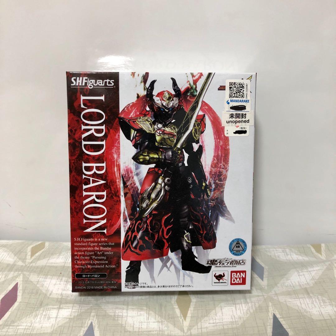 全新 SHF Lord Baron (幪面超人 Kamen Rider Gaim系列), 興趣及遊戲, 玩具 & 遊戲類 - Carousell