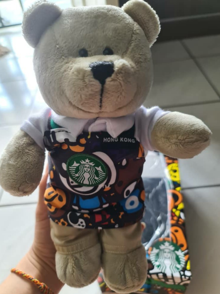 Baby Milo x Starbucks Bear( Limited Edition), Luxury, Accessories on ...