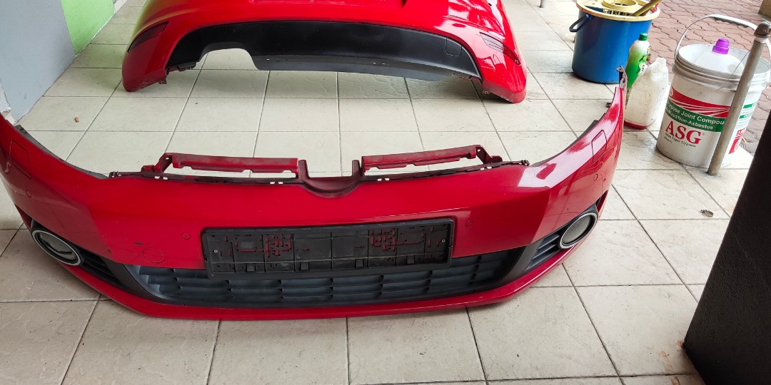 Bumper Golf Mk6 tsi Complete, Auto Accessories on Carousell