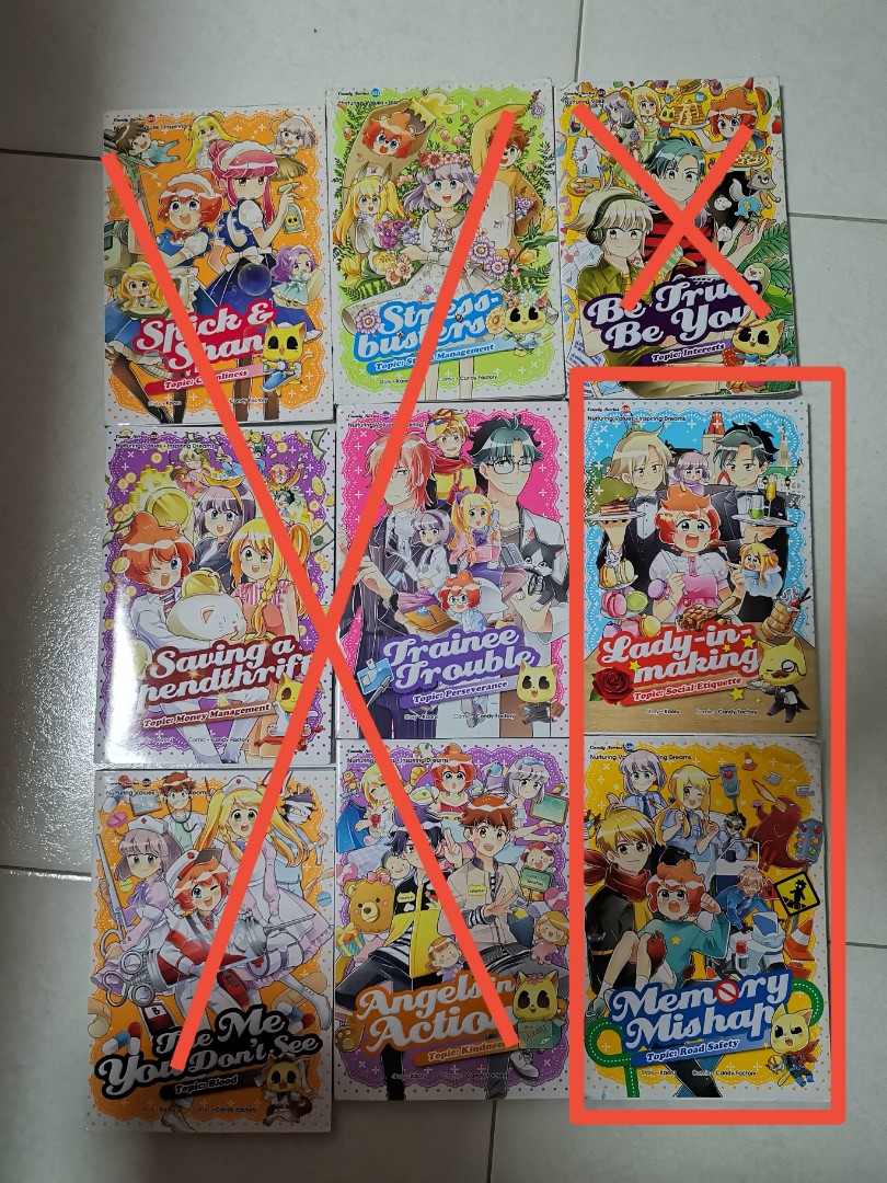 Candy Series Candy Factory Comic, Books & Stationery, Children's Books ...