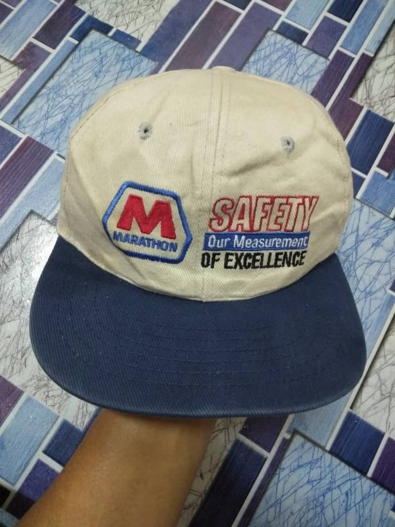 Cap USA MARATHON -SAFETY Our Measurement Of Excellent, Men's Fashion ...