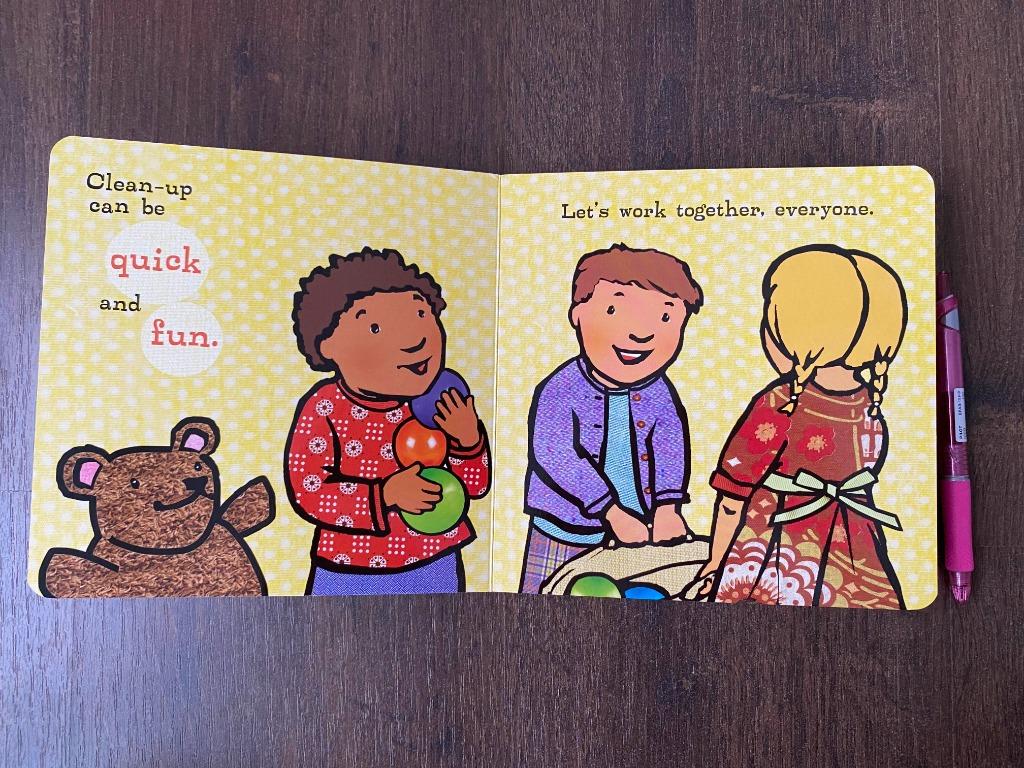 Clean-Up Time by Elizabeth Verdick Board book (Boardbook) Children Kids ...