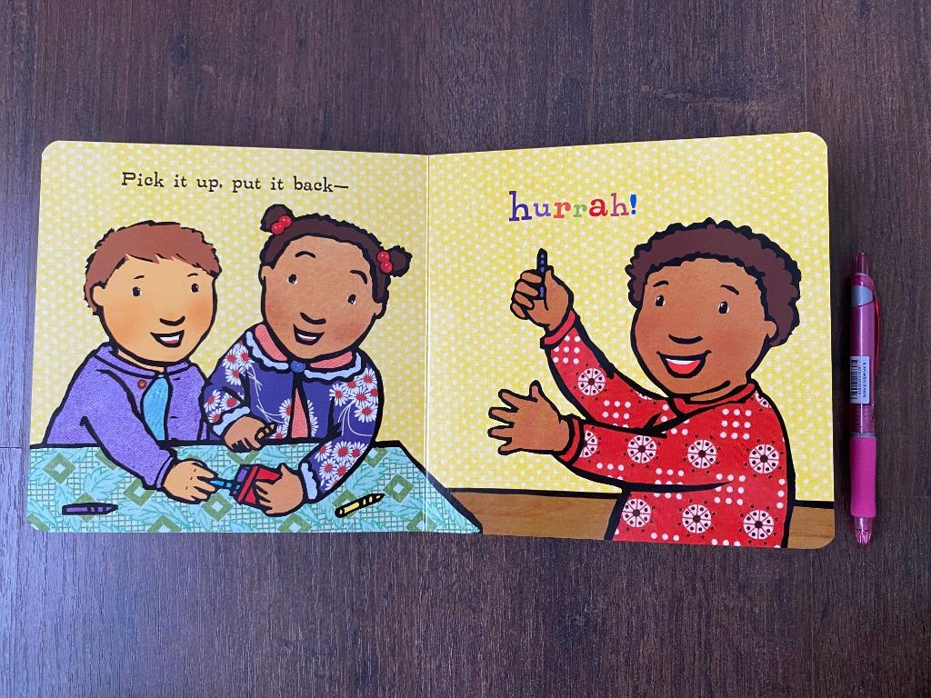 Clean-Up Time by Elizabeth Verdick Board book (Boardbook) Children Kids ...