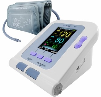 Contec-08A Digital Blood Pressure Monitor with SpO2, Health & Nutrition ...
