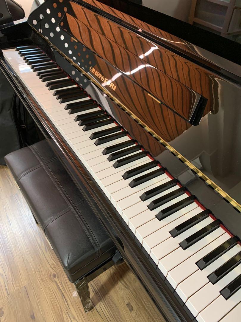 Cristofori exam grade piano CU-123EP, Hobbies & Toys, Music & Media ...