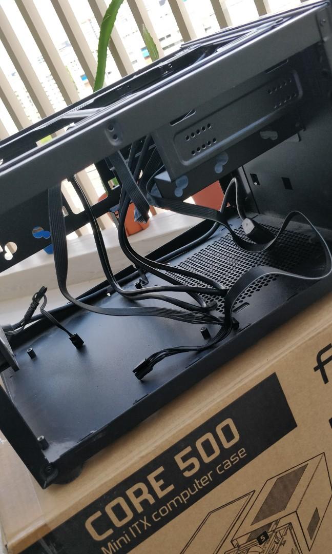 Fractal Design Core 500 itx case, Computers & Tech, Parts & Accessories ...