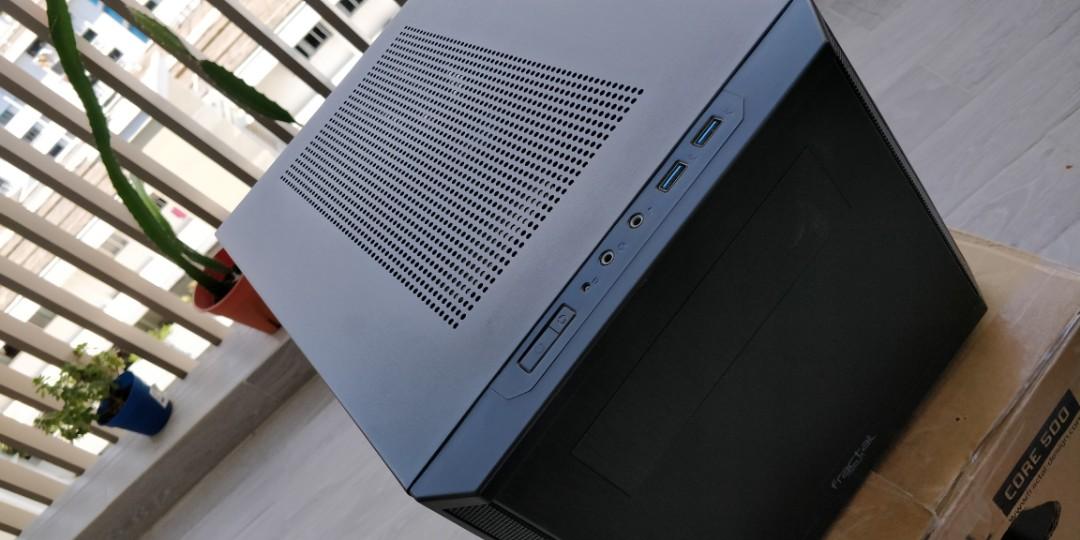 Fractal Design Core 500 itx case, Computers & Tech, Parts & Accessories ...