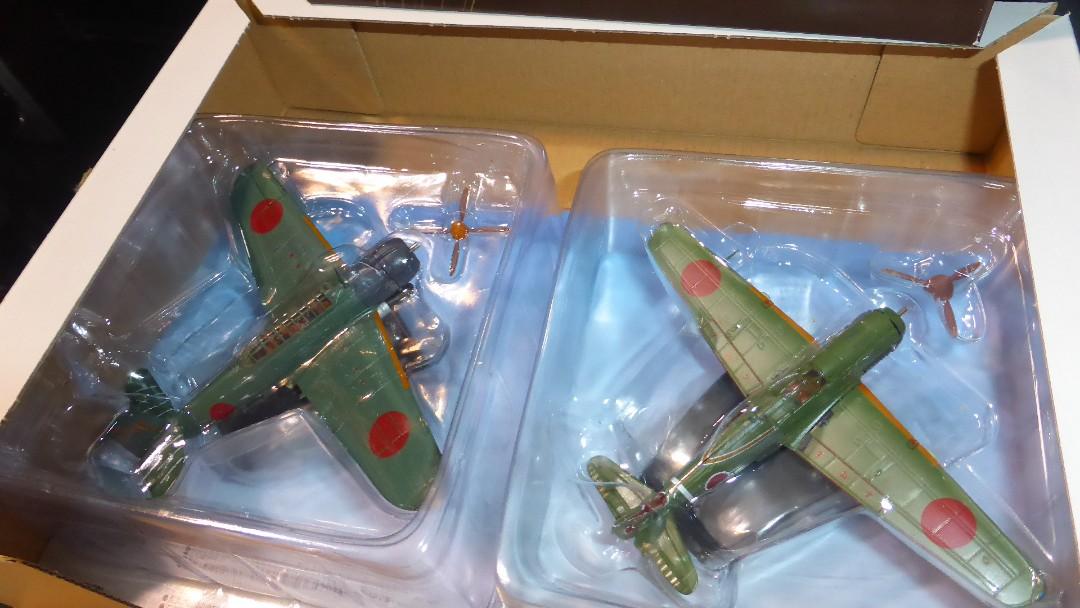 Hachette Collections Japan Bundle IV 2 Japanese War Navy Planes in 1 ...