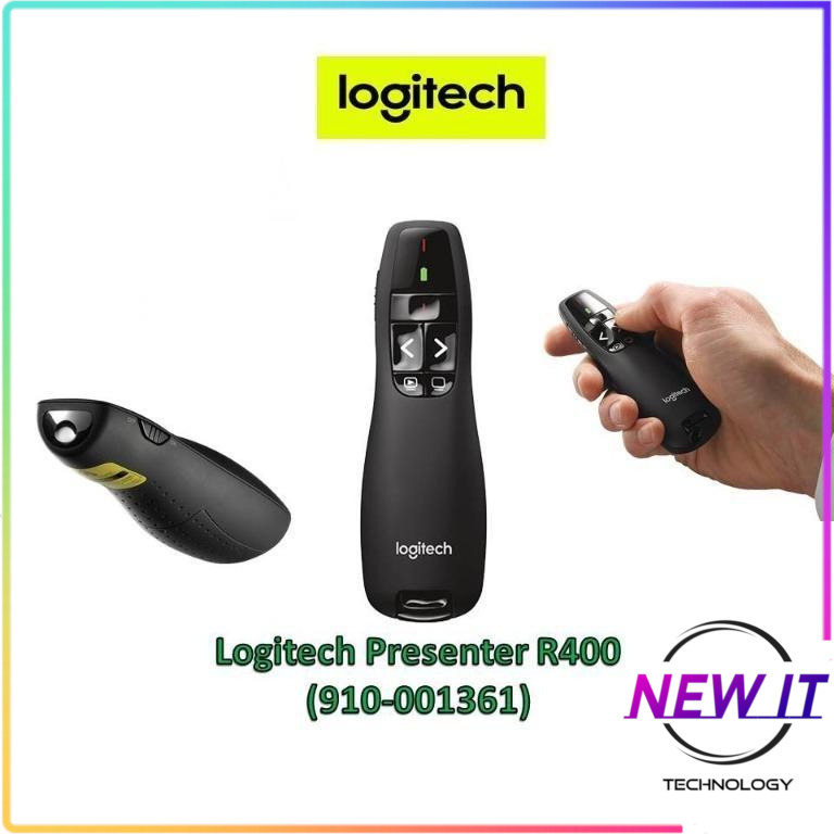 Logitech Laser Pointer Red 2.4GHz R400 Presenter (910-001361), TV ...