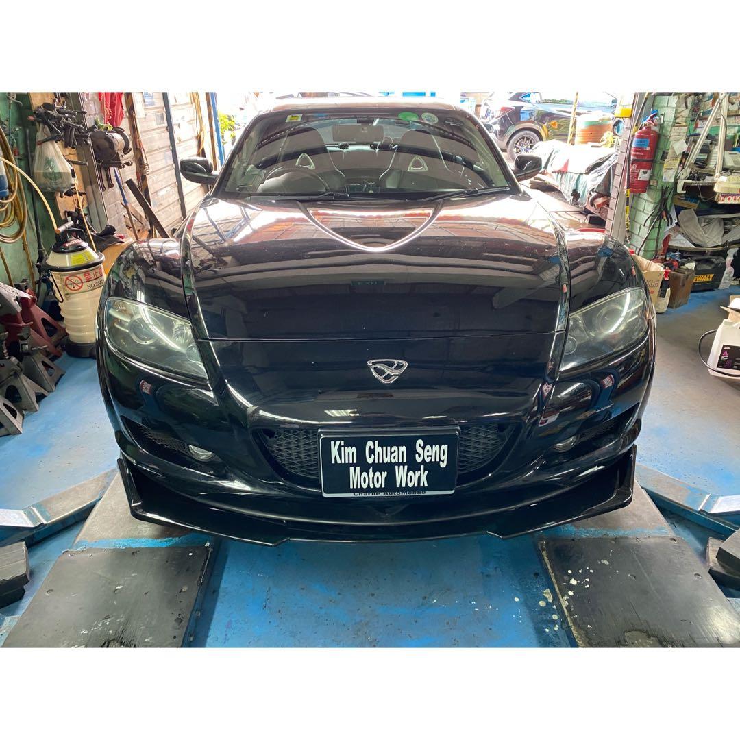 MAZDA RX-8 UNIVERSAL FRONT LIP AND SIDE SKIRT, Car Accessories ...