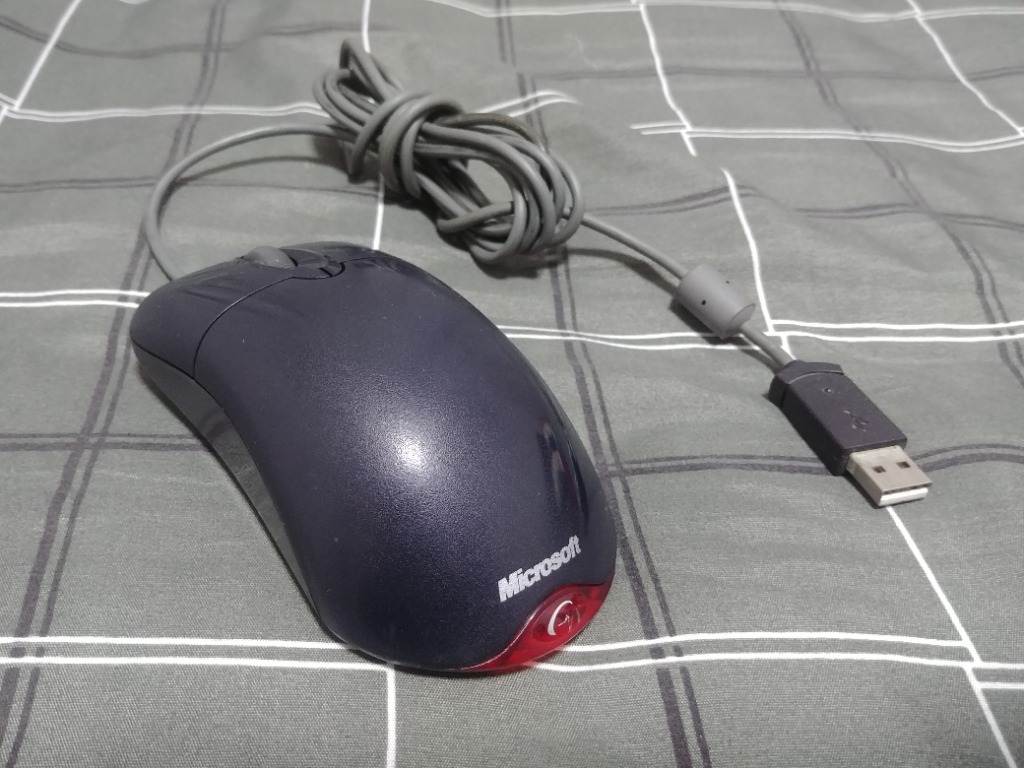 microsoft Vintage wheel mouse optical IntelliEye ( 2 sets , black ...