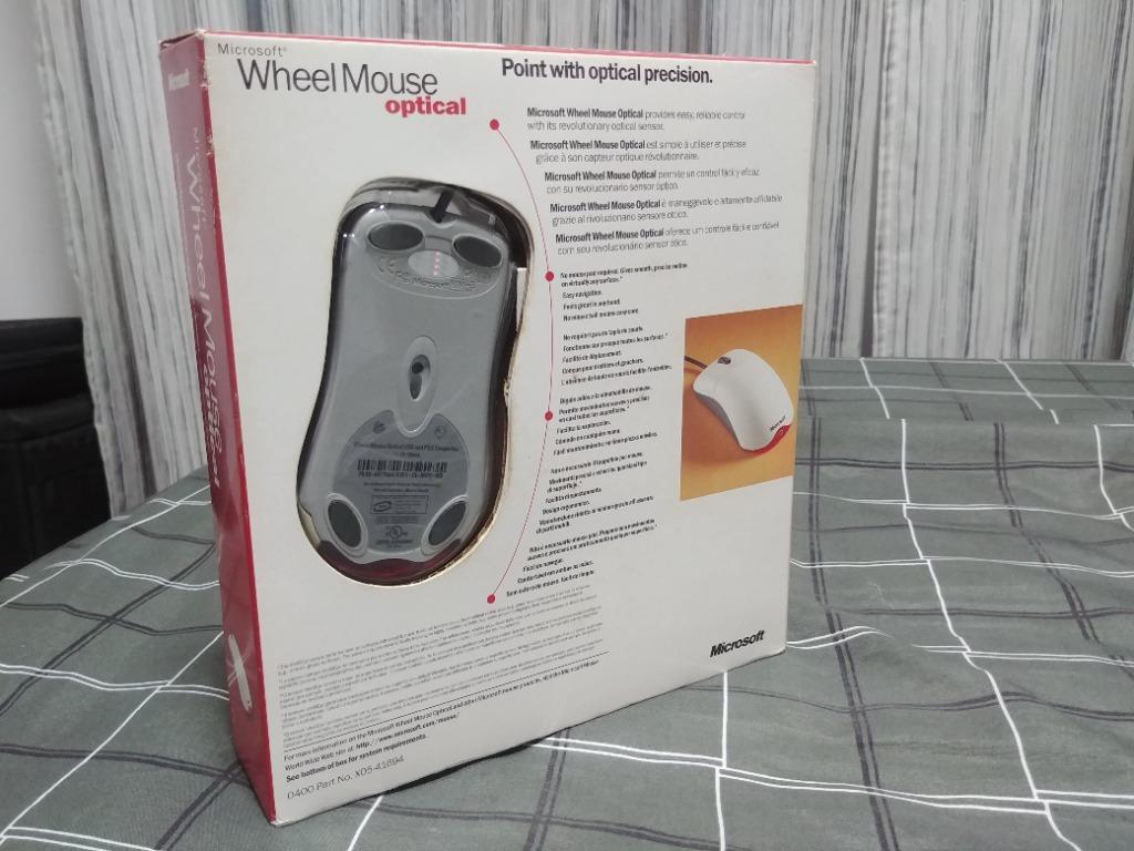 microsoft Vintage wheel mouse optical IntelliEye ( 2 sets , black ...