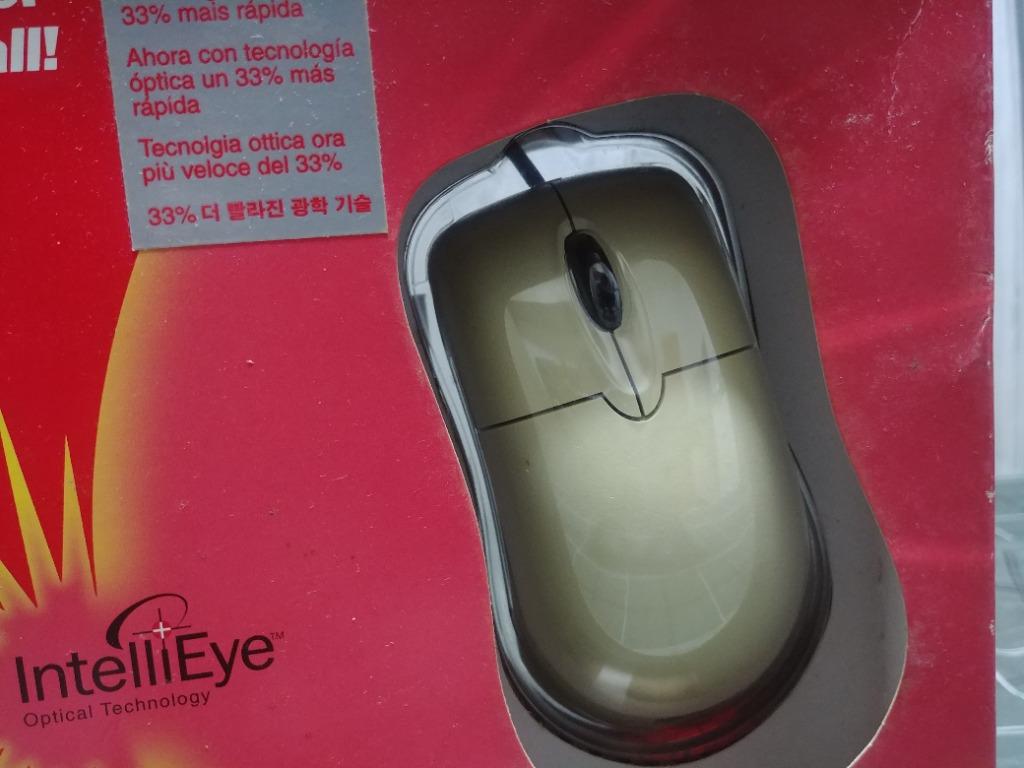 microsoft Vintage wheel mouse optical IntelliEye ( 2 sets , black ...