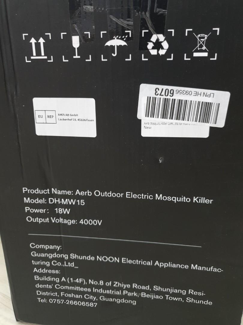 Nerb Insect Killer attraction and elimination *no light, Furniture ...