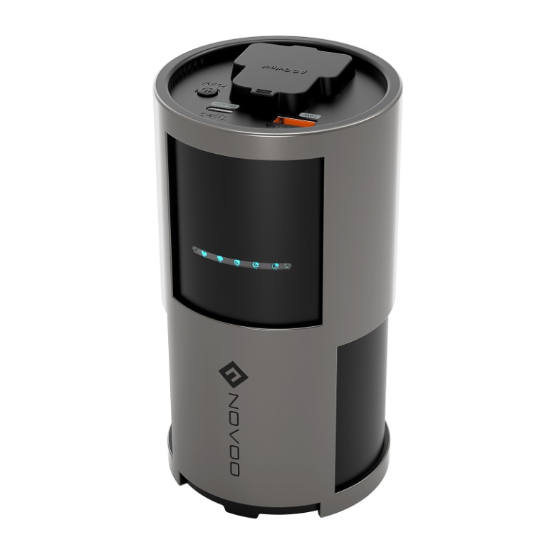 [NOVOO] 22500mAh AC Power Bank with 85Watts Max Output for laptops ...