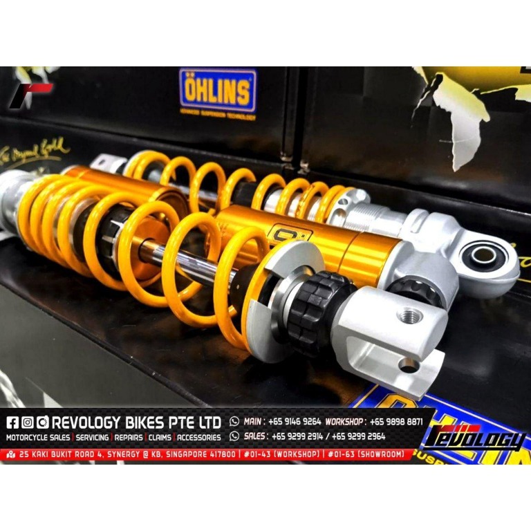 OHLINS SUSPENSION YA767 REAR SHOCK FOR AEROX 155, Motorcycles ...