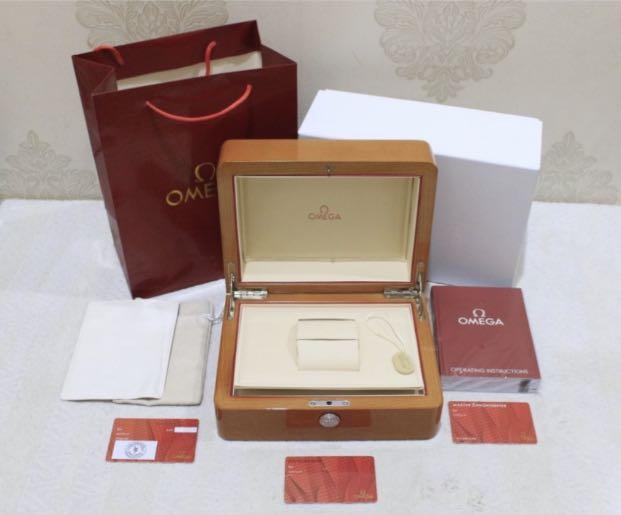 Omega Full Set watch box set, Luxury, Watches on Carousell