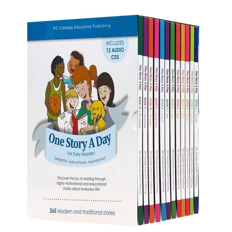 One Story A Day for Early Readers : set B (12 books, free mp3), 興趣與生活 ...