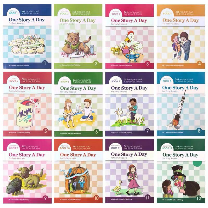 One Story A Day for Early Readers : set B (12 books, free mp3), 興趣與生活 ...