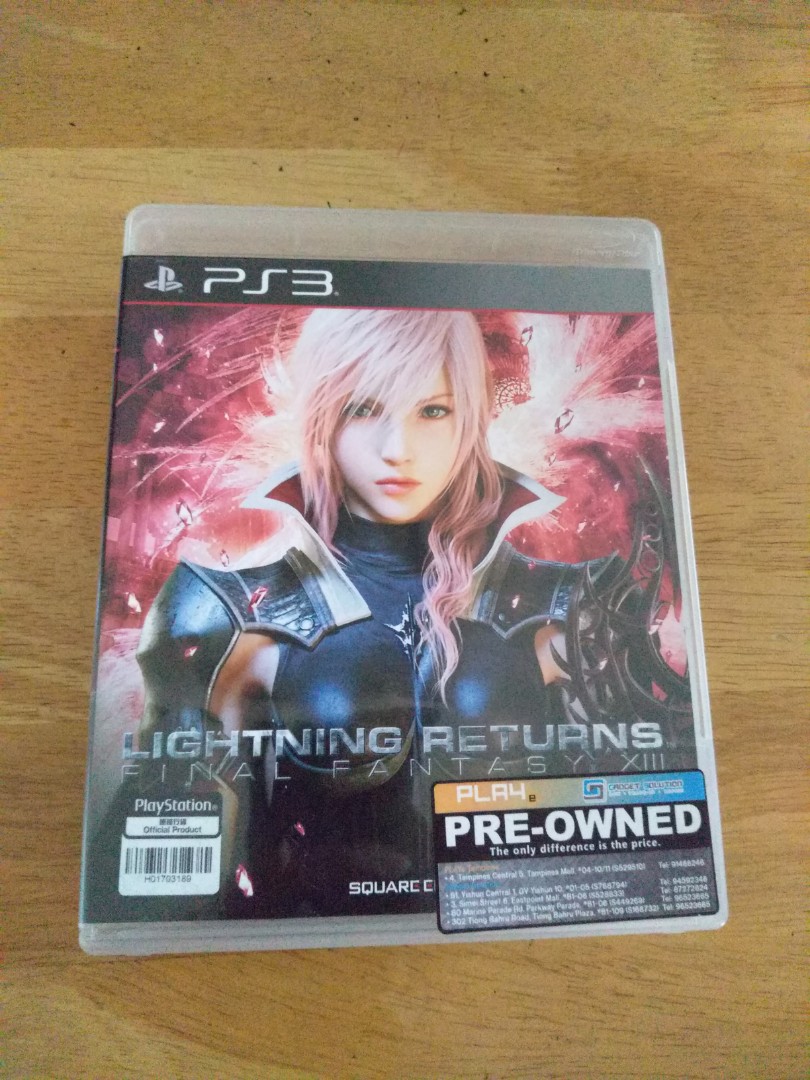 PS3 - Lighting Returns: Final Fantasy, Video Gaming, Video Games ...