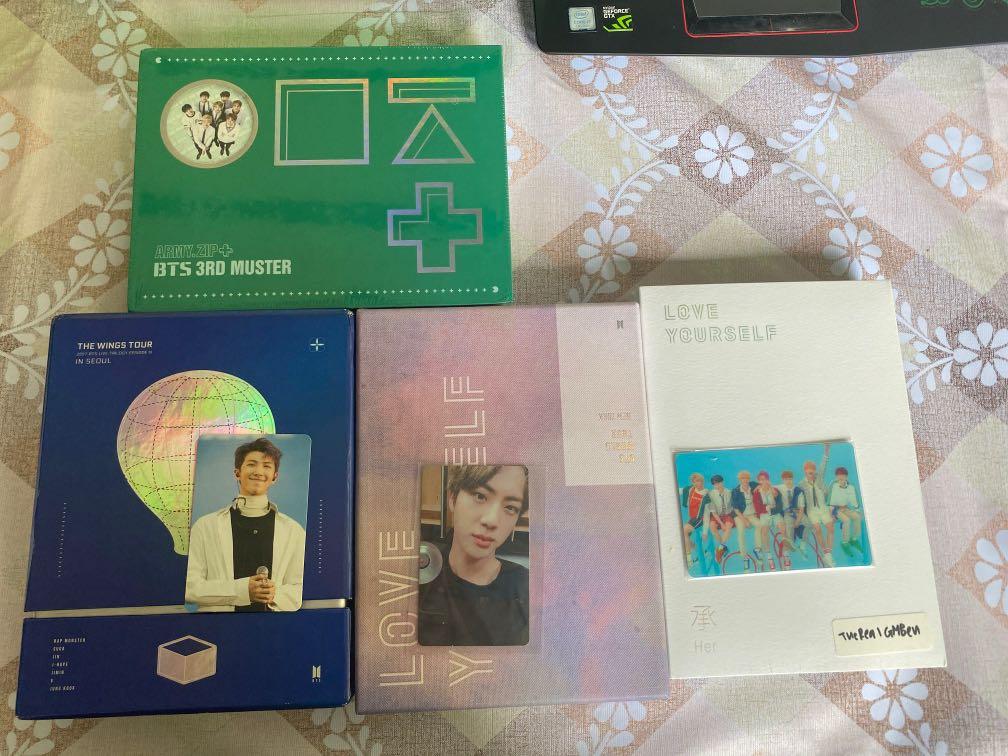 RARE BTS SEALED/UNSEALED DVDS, ALBUMS AND PHOTOCARDS, Hobbies & Toys ...