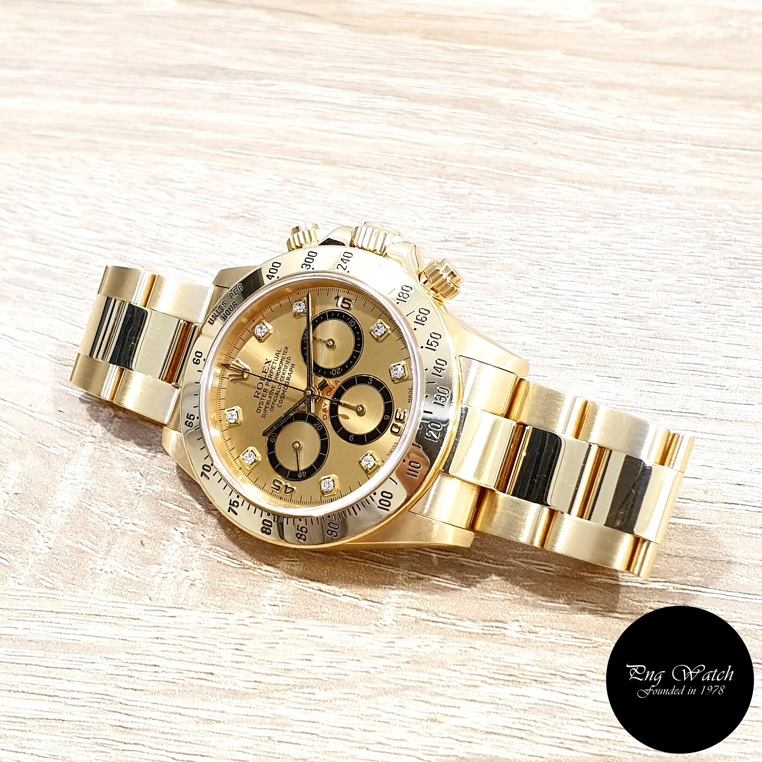 (NOT AVAILABLE) Rolex OP 18K Yellow Gold "Zenith Movement" Champagne ...