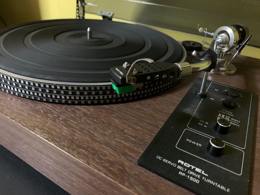 ROTEL RP1500 turntable, Audio, Other Audio Equipment on Carousell